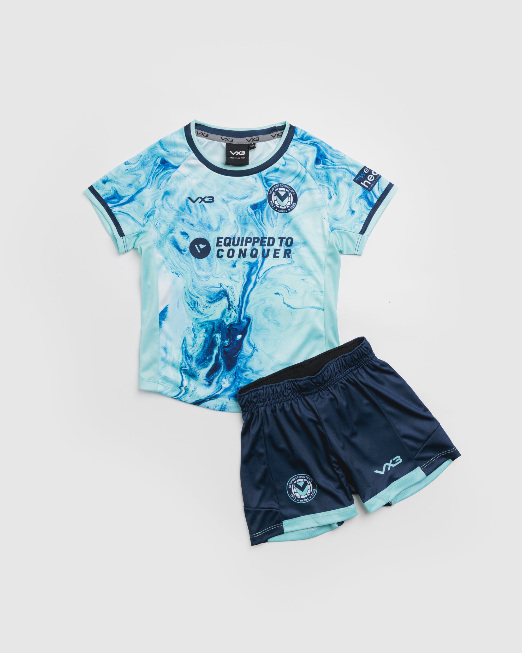 Newport County AFC 25/26 Third Kit Replica Infant – Newport County Store